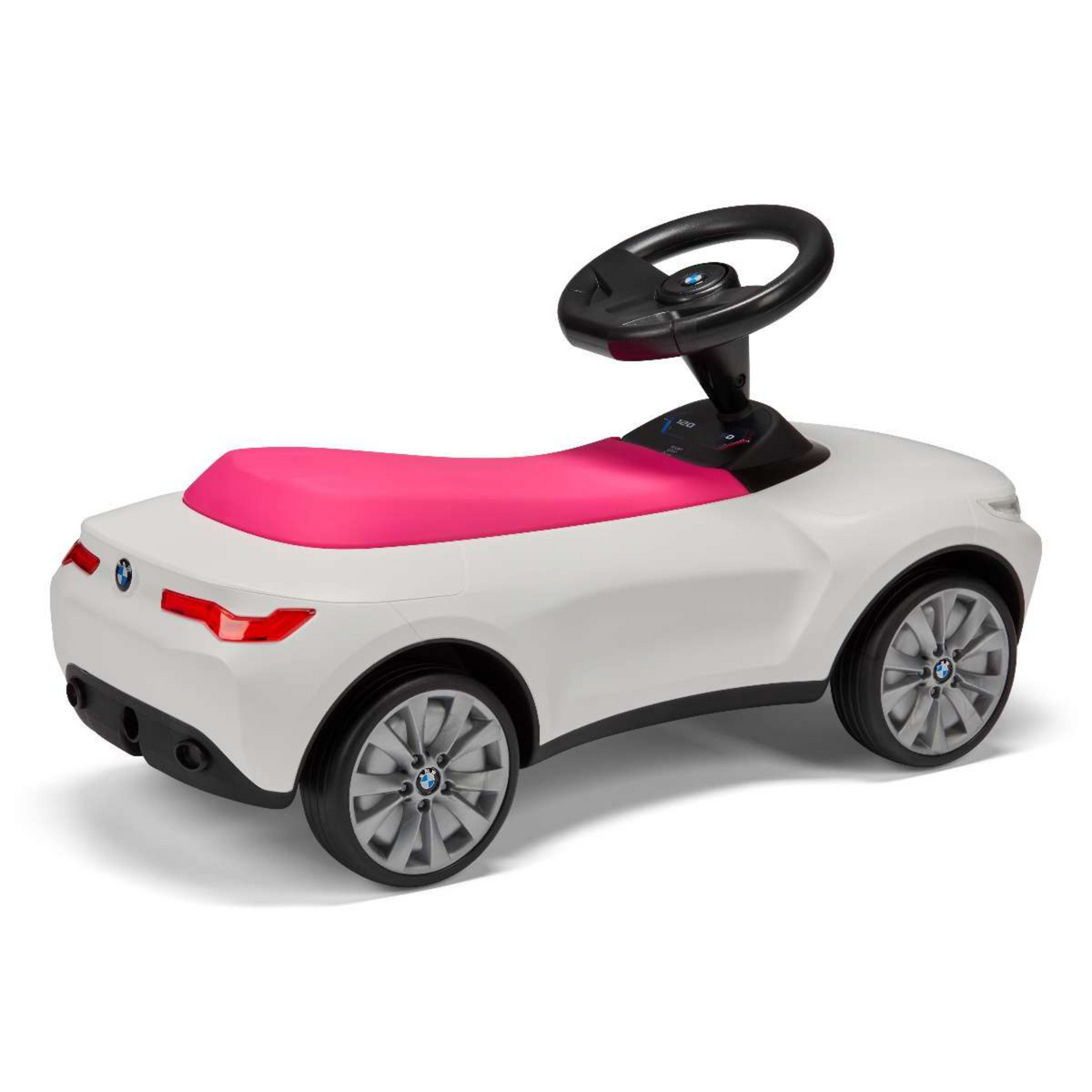 BMW Baby Racer IV weiß/pink – AutoFrey